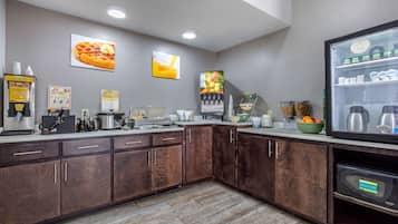Café da manhã com buffet grátis