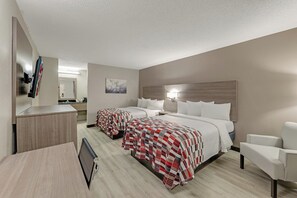 Cortinas blackout, Wi-Fi de cortesia, roupa de cama