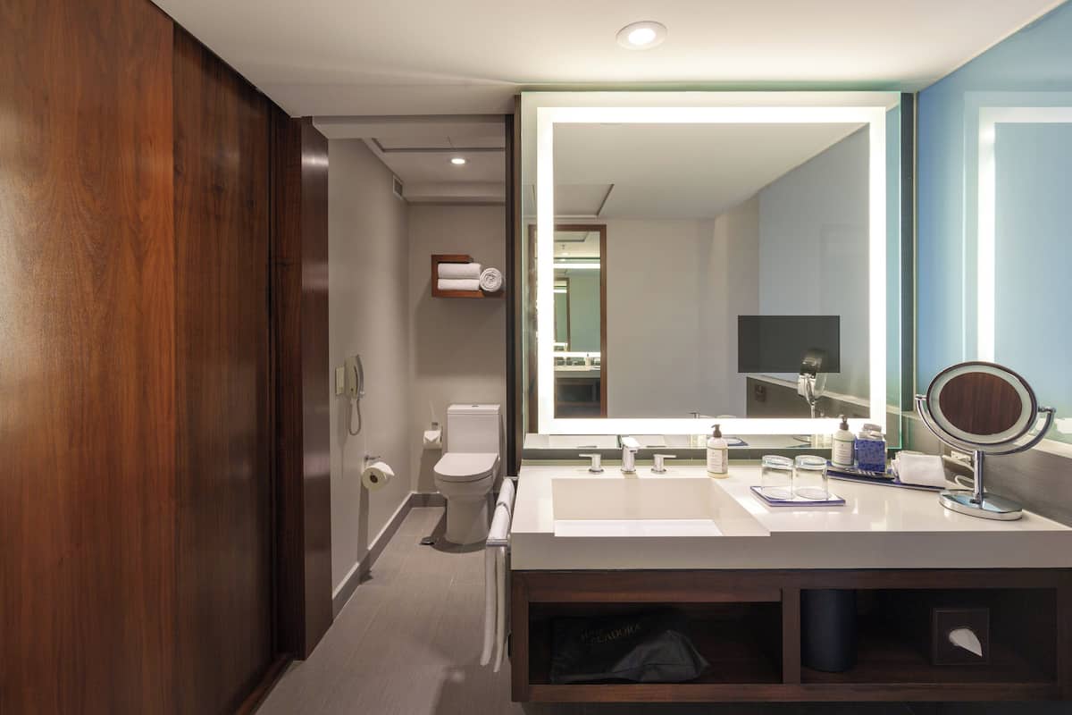 Quarto Clássico, 1 cama king-size, acesso ao Club Lounge (Chapultepec Park View) | Roupa de alta qualidade, cofre no quarto, secretária 