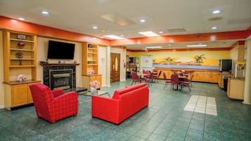 Sala de estar do lobby