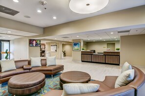 Sala de estar do lobby