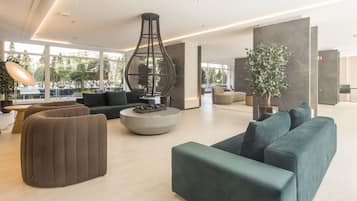 Sala de estar do lobby