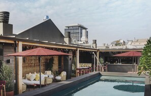 Terraço no piso superior