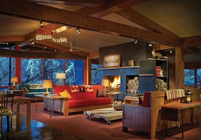 Sala de estar do lobby