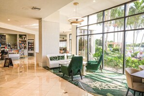 Sala de estar do lobby