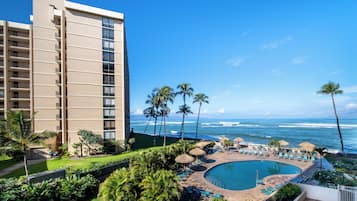 Apartamento em Condomínio Fechado, 1 quarto, vista para o oceano (Unit 315 ,1Bath) | Vista da varanda