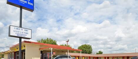 Entrada do alojamento