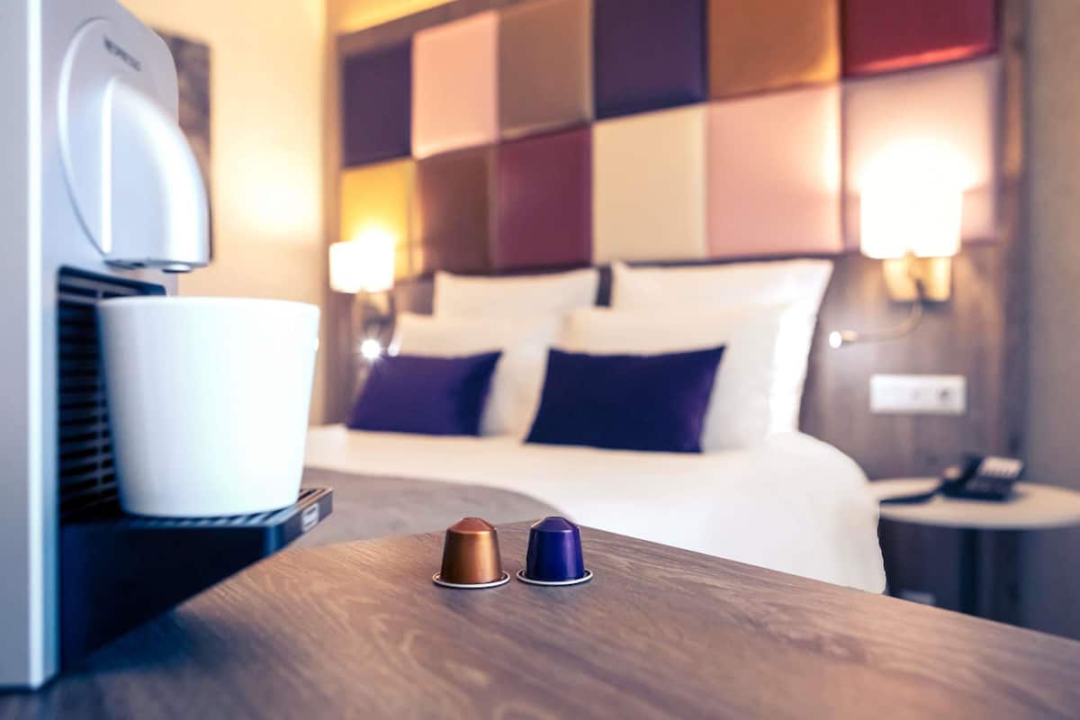 1 quarto, roupas de cama premium, frigobar, cofres nos quartos