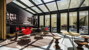 Sala de estar do lobby