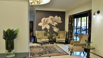 Sala de estar do lobby