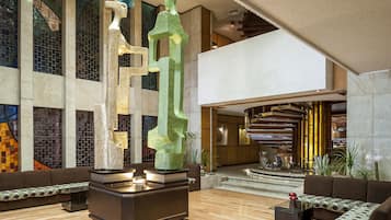 Sala de estar do lobby