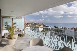 Suite, vista para o oceano | Vista da varanda