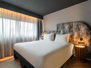 Apartamento, 1 cama de casal | Roupa de alta qualidade, camas de colchão pillowtop 