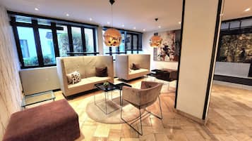 Sala de estar do lobby