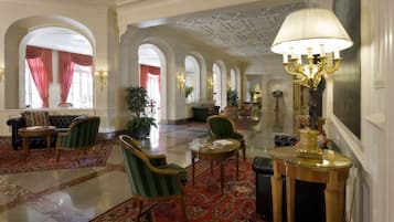Sala de estar do lobby