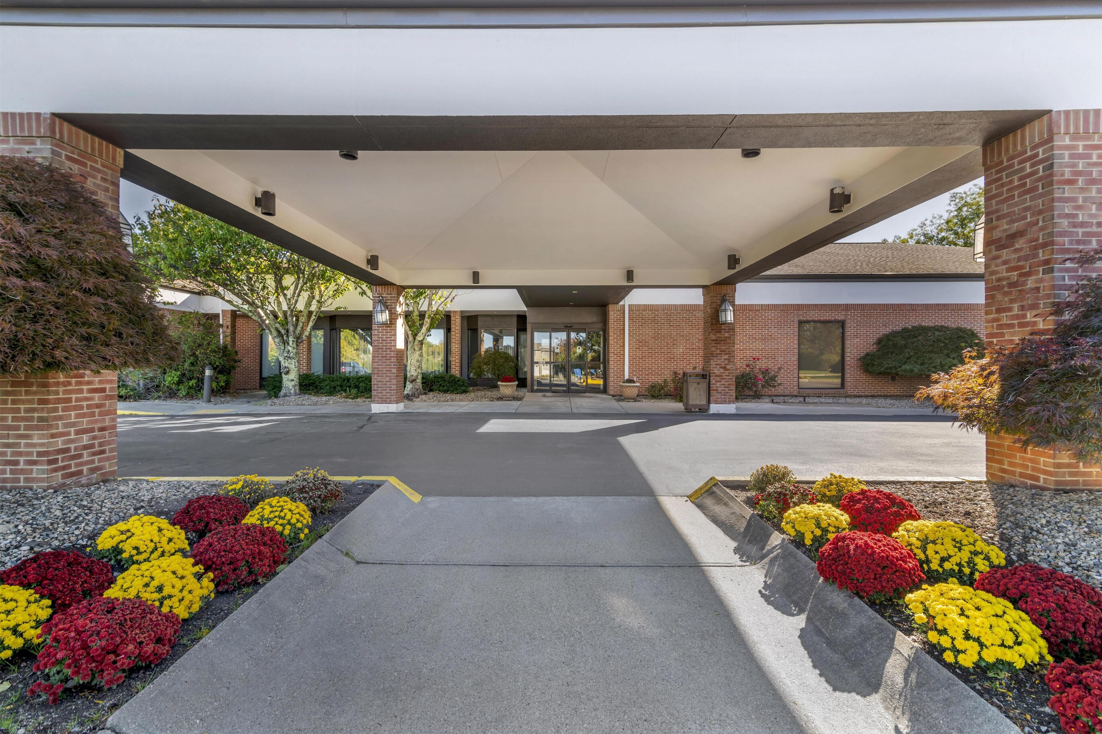 Entrada do alojamento