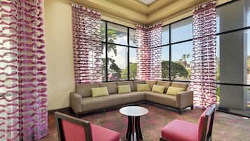 Sala de estar do lobby