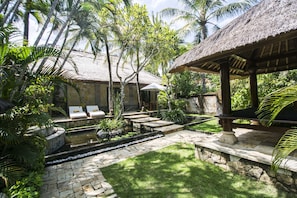 Vista para o jardim