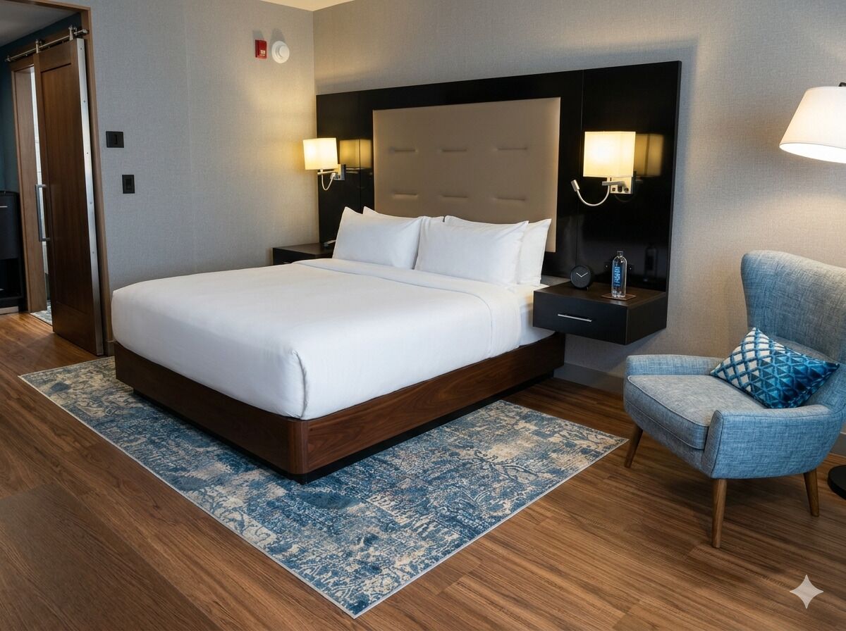 Cofres nos quartos, escrivaninha, espaço de trabalho para notebook