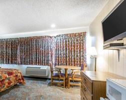 Quarto Standard, 1 cama king-size, não fumadores | Cofre no quarto, ferro/tábua de engomar, camas desdobráveis 