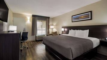 Cofre no quarto, secretária