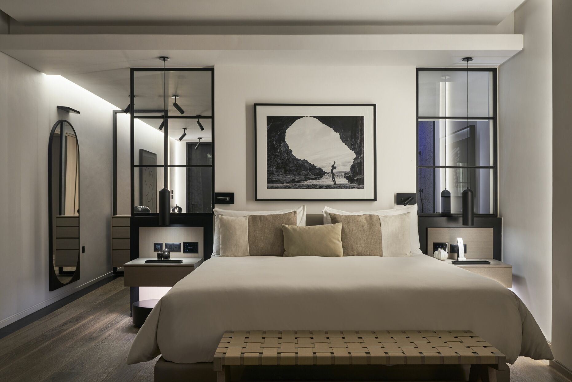 Suíte clássica, 1 quarto (LUX*Junior Suite) | Roupas de cama de algodão egípcio, roupas de cama premium