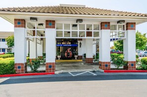 Entrada do alojamento