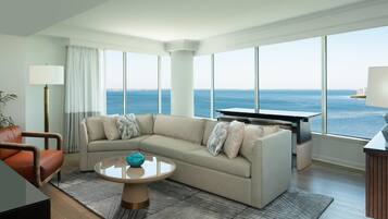 Suíte, vista para a baía | Vista do quarto