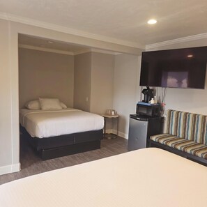 Quarto Familiar | Wi-fi grátis, roupa de cama fornecida 