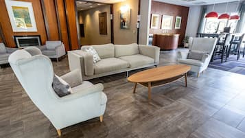 Sala de estar do lobby