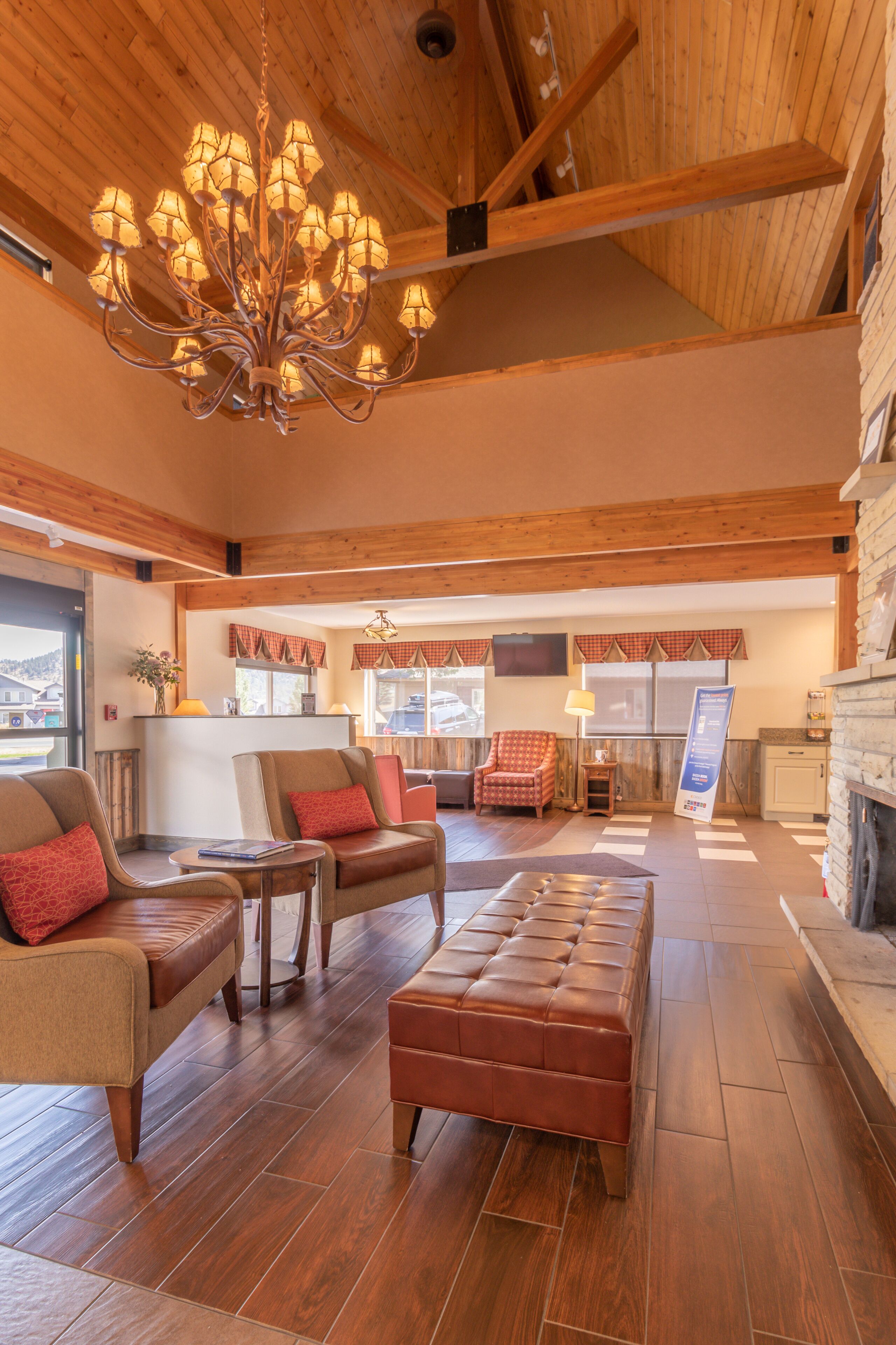 Sala de estar do lobby