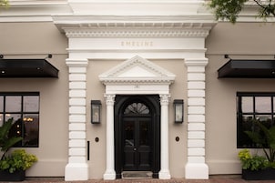 Entrada do alojamento