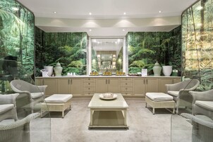 Sauna, banho turco, tratamentos corporais, aromaterapia 