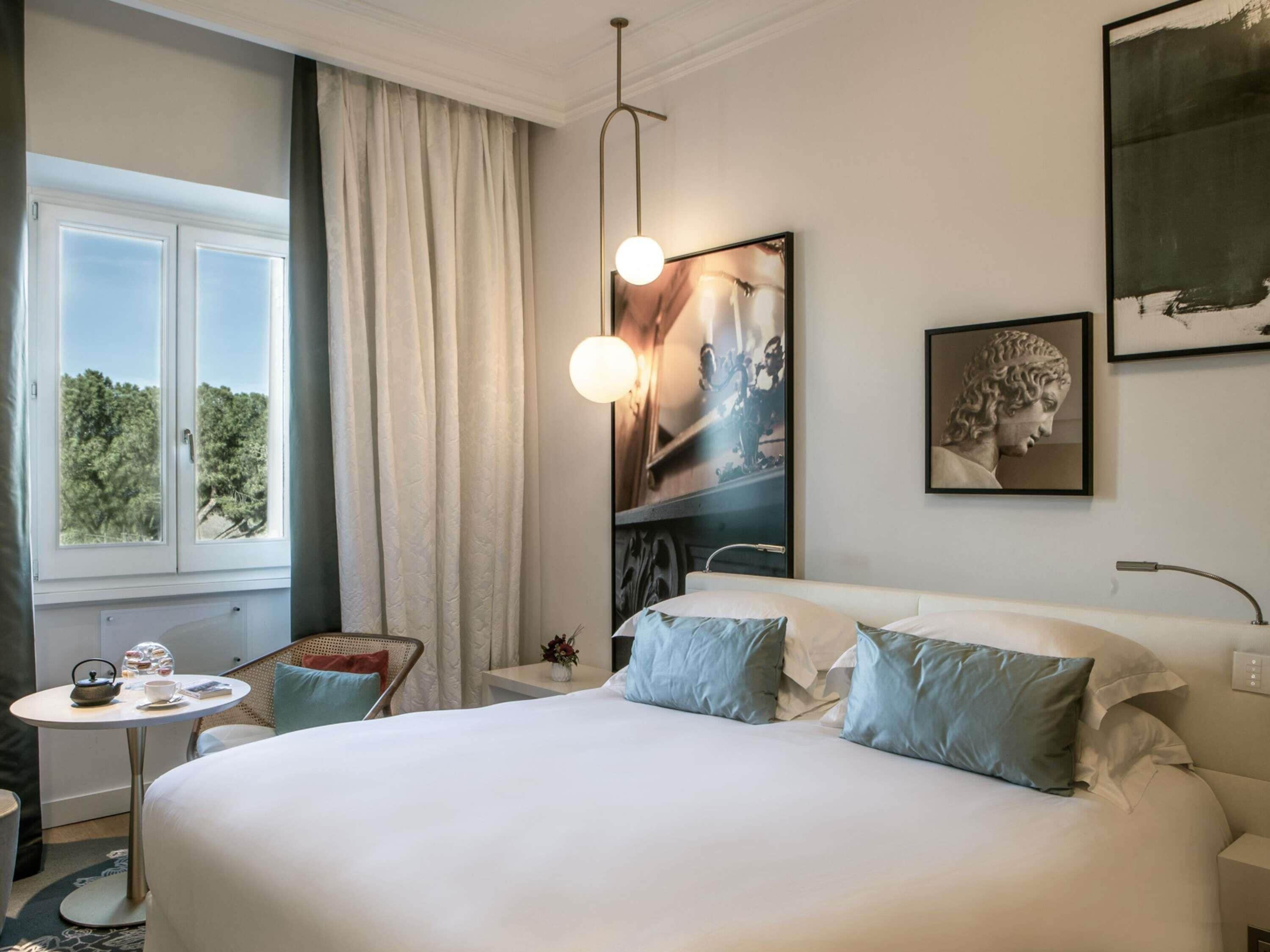 Quarto família, 2 camas de casal, quartos conectados | Roupas de cama premium, frigobar, cofres nos quartos, cortinas blackout