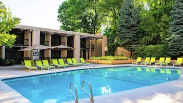 Piscina externa sazonal