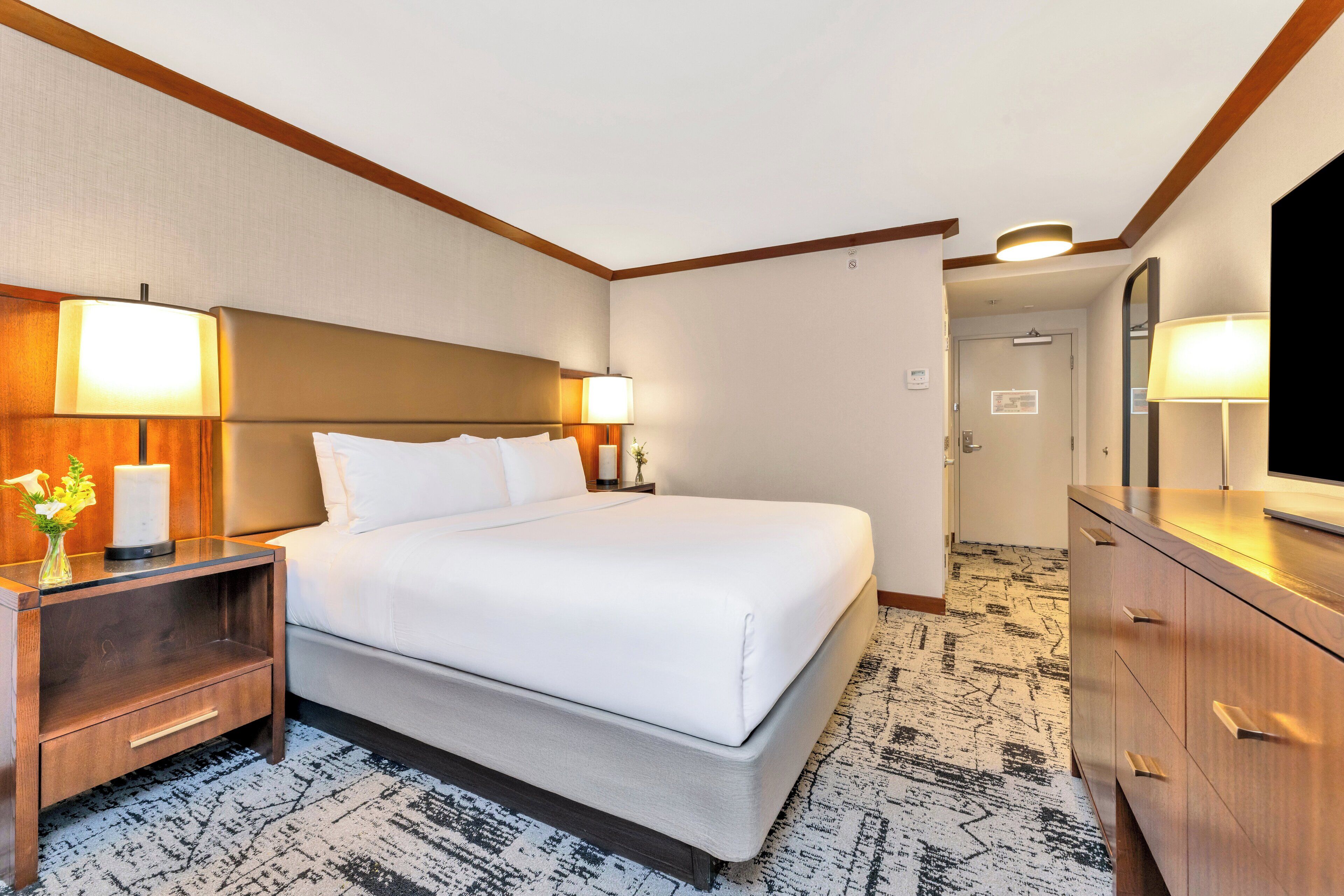 Quarto Standard, 1 cama king-size | Lençóis de algodão egípcio, roupa de alta qualidade 