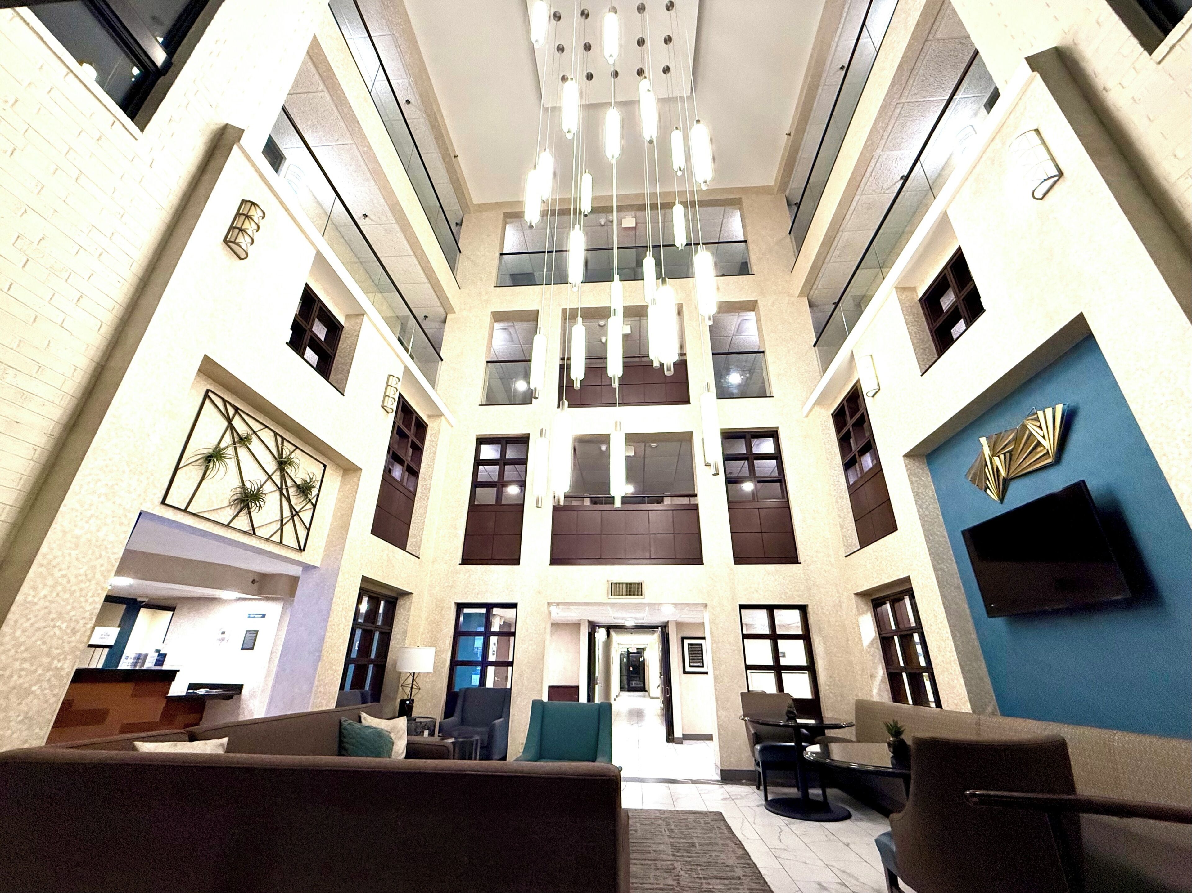 Sala de estar do lobby