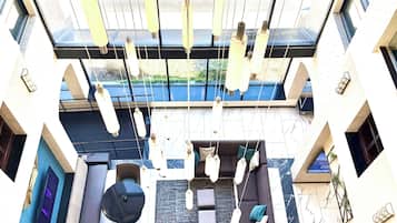 Sala de estar do lobby