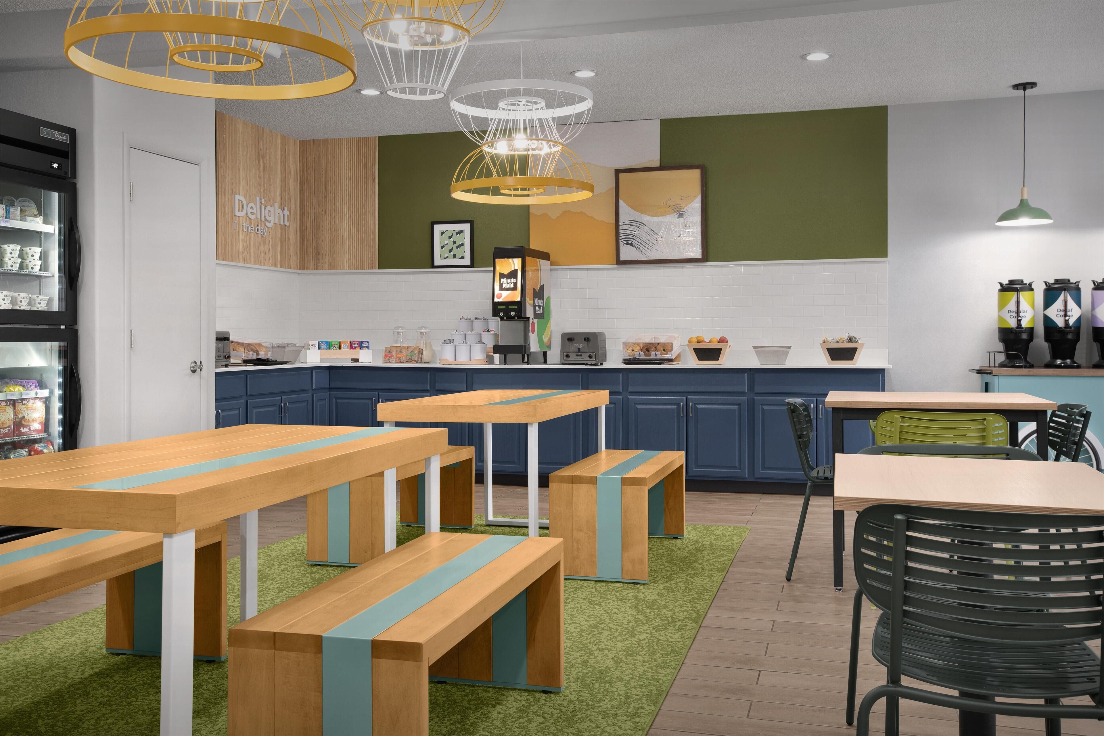 Café da manhã continental grátis todos os dias