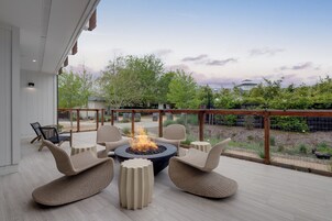 Suite Premium, 2 quartos, pátio (Firepit) | Terraço/pátio interior