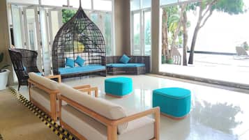 Sala de estar do lobby