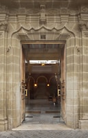 Entrada do alojamento