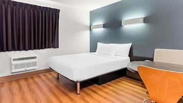 Wi-fi grátis, roupa de cama fornecida