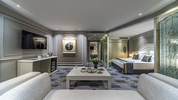 Lençóis italianos Frette, roupas de cama premium, frigobar