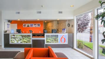 Sala de estar do lobby