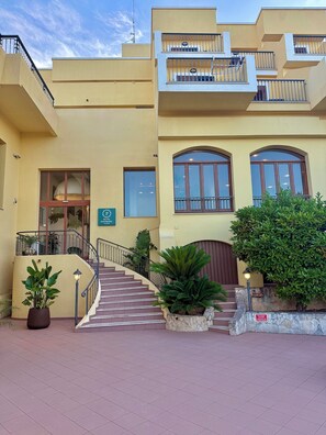 Entrada do alojamento