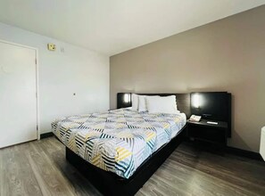 Cortinas blackout, Wi-Fi de cortesia, roupa de cama