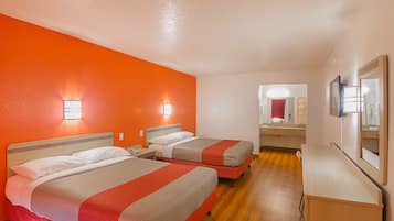 Wi-fi grátis, roupa de cama fornecida
