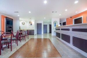 Sala de estar do lobby