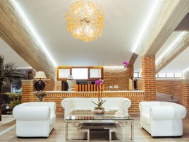 Sala de estar do lobby